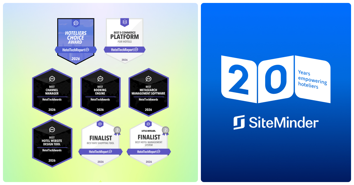 SiteMinder wins big at the 2026 HotelTechAwards - Caseworkerconnect
